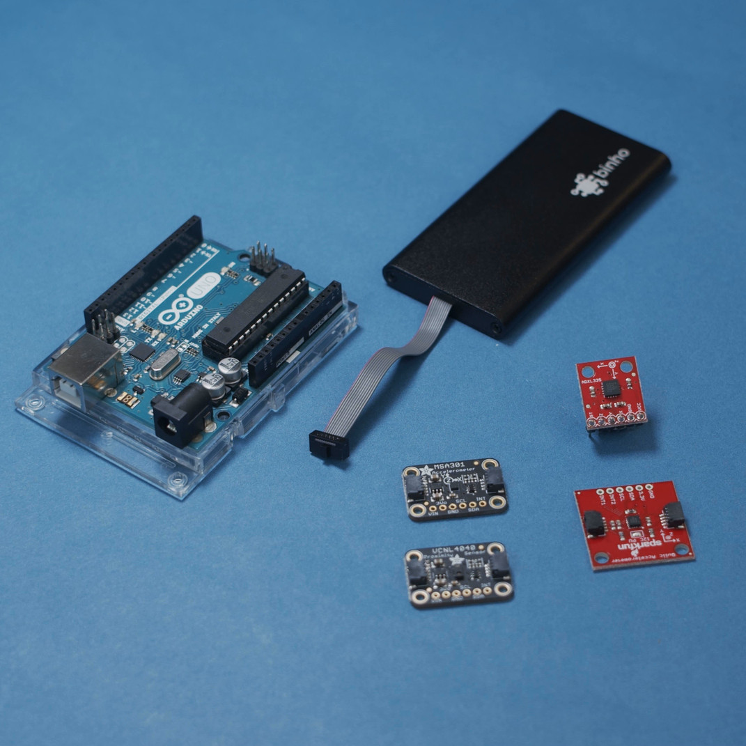 Low-Cost Data Acquisition (DAQ) with Arduino and Binho for ML