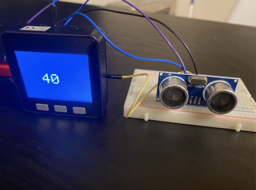 Proximity counter with M5Stack