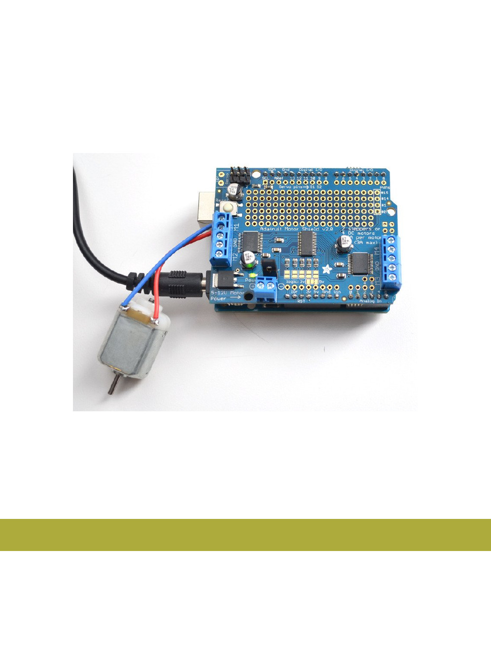 Motor Shield V2 for Arduino Datasheet by Adafruit Industries LLC | Digi ...