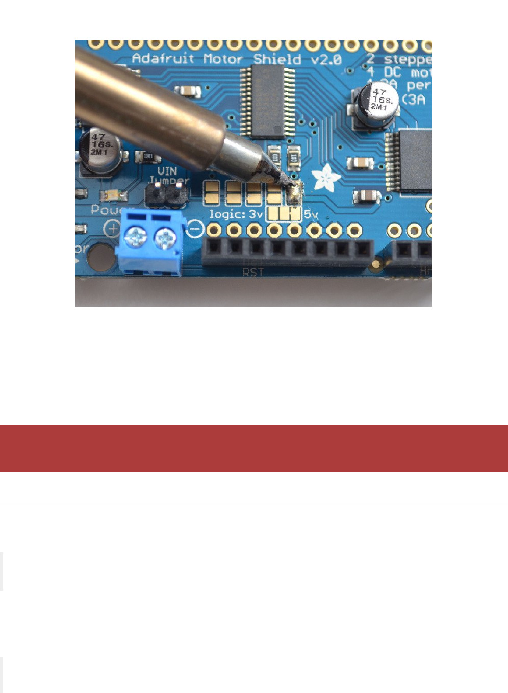 Motor Shield V2 for Arduino Datasheet by Adafruit Industries LLC | Digi ...