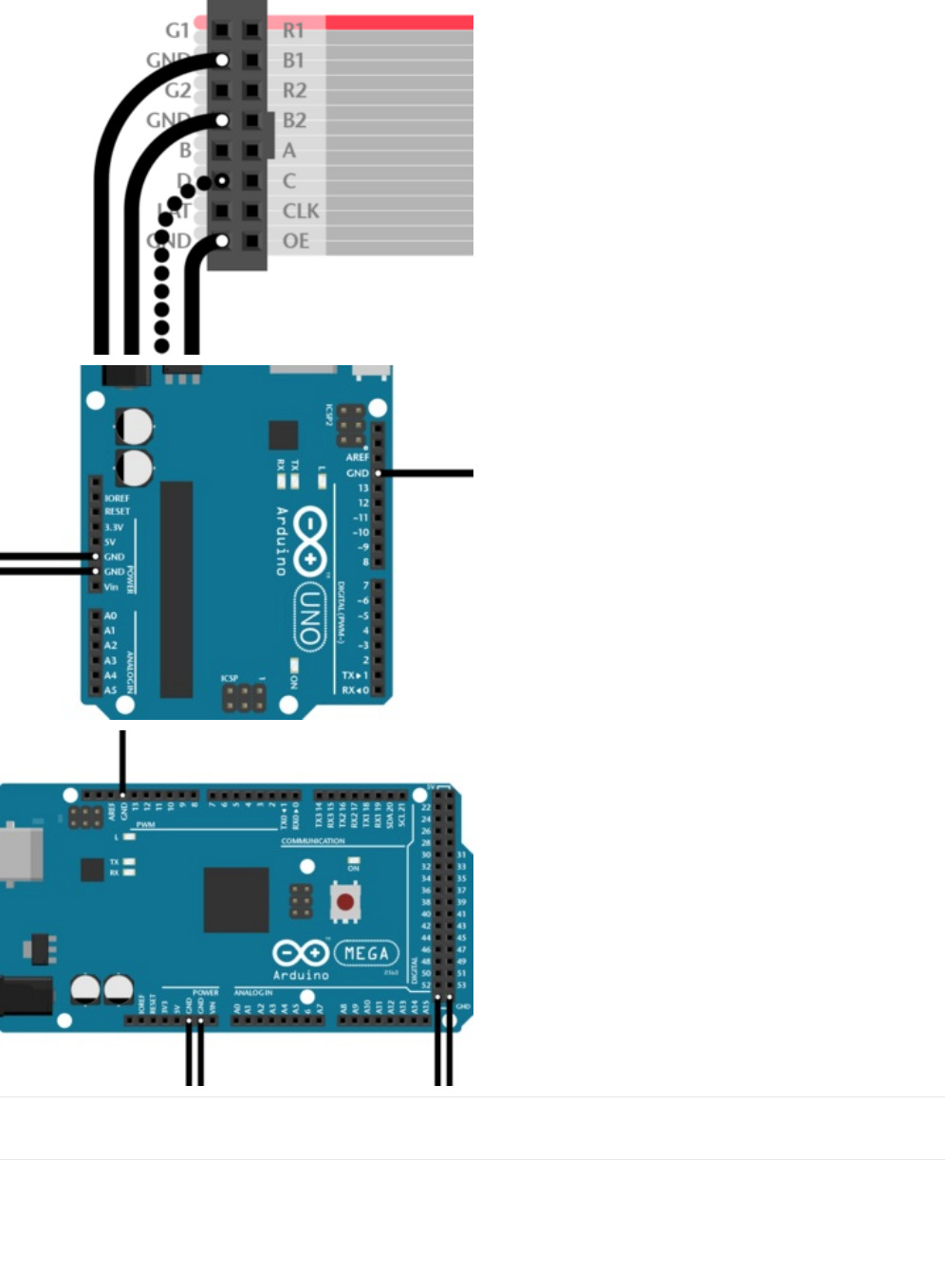 32x16, 32x32 RGB LED Matrix Guide Datasheet by Adafruit Industries LLC ...