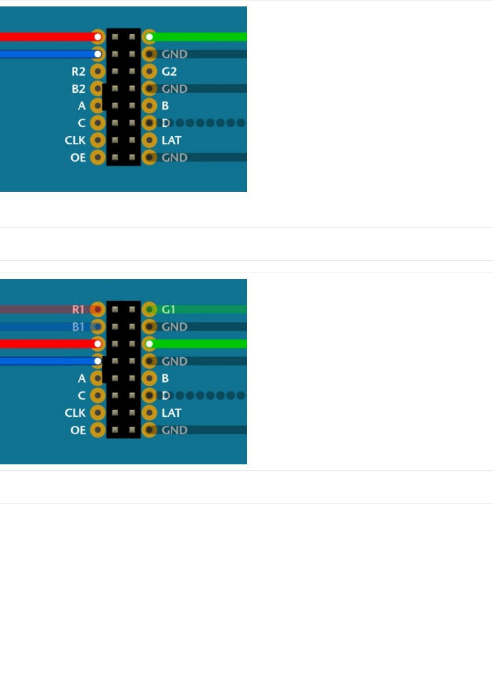 32x16, 32x32 RGB LED Matrix Guide Datasheet by Adafruit Industries LLC ...
