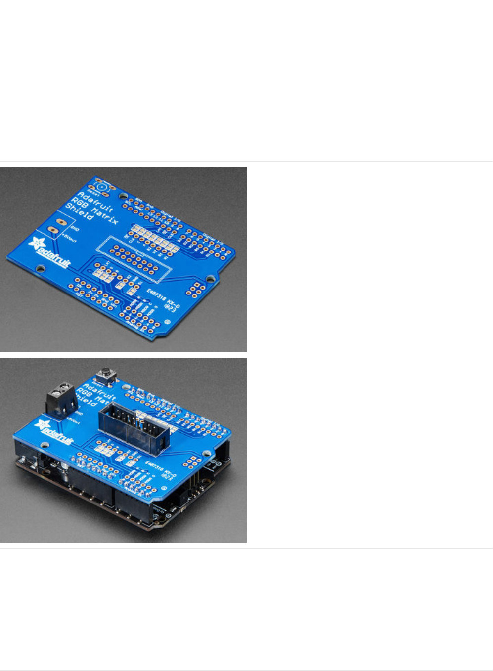 32x16, 32x32 RGB LED Matrix Guide Datasheet by Adafruit Industries LLC ...