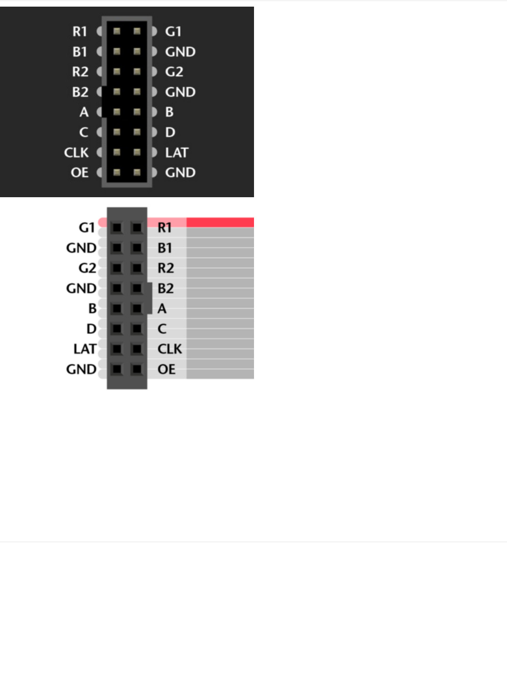 32x16, 32x32 RGB LED Matrix Guide Datasheet by Adafruit Industries LLC ...
