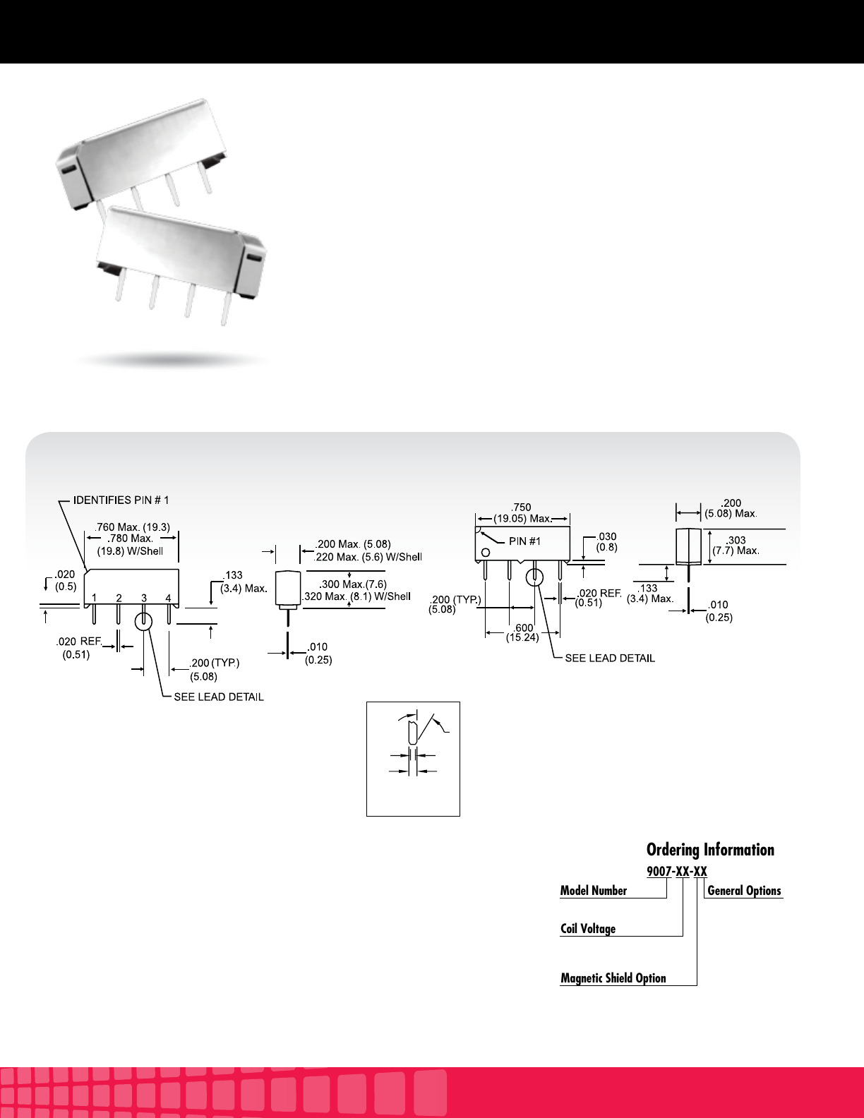 9007 Series ในเอกสารข้อมูล Coto Technology | DigiKey